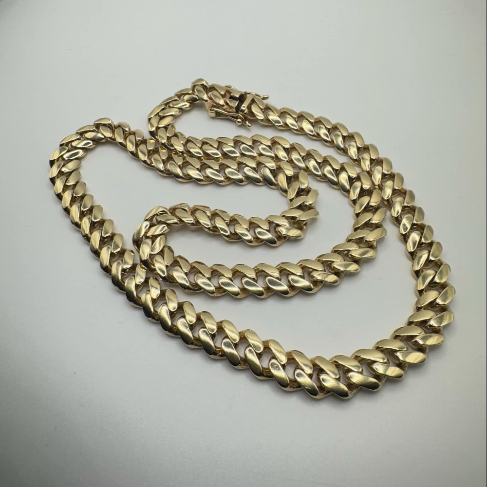 Used 9ct Heavy Cuban Chain - Own4Less
